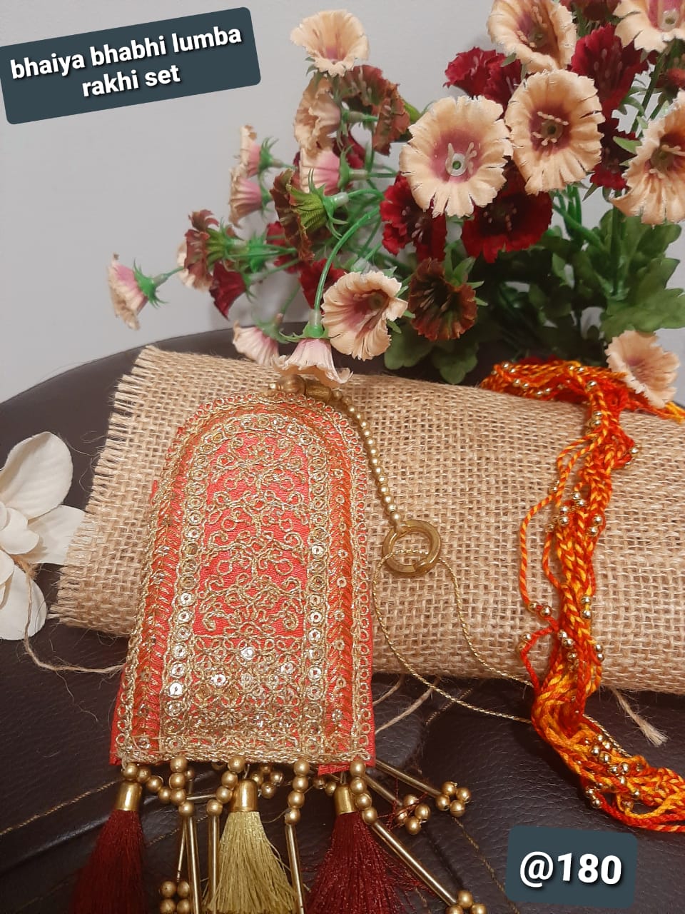 Bhaiya Bhabhi Rakhi - Pavitra Arts Festive Boutique