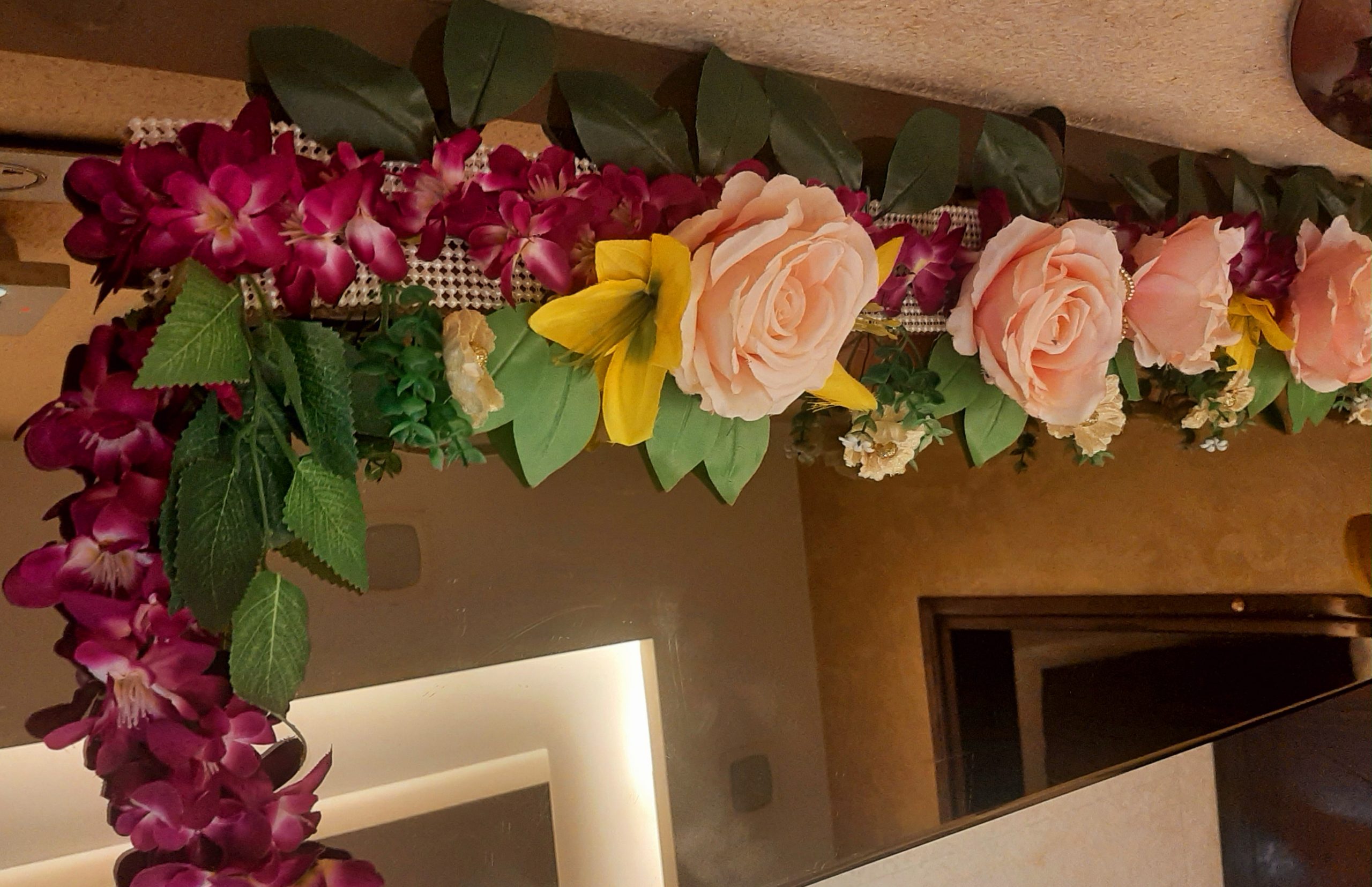 Bandarwal With Floral Pink Blossom - Pavitra Arts Festive Boutique